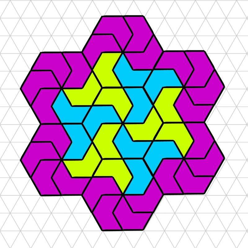 Geomegic • Coloring Tips - 3 Colors