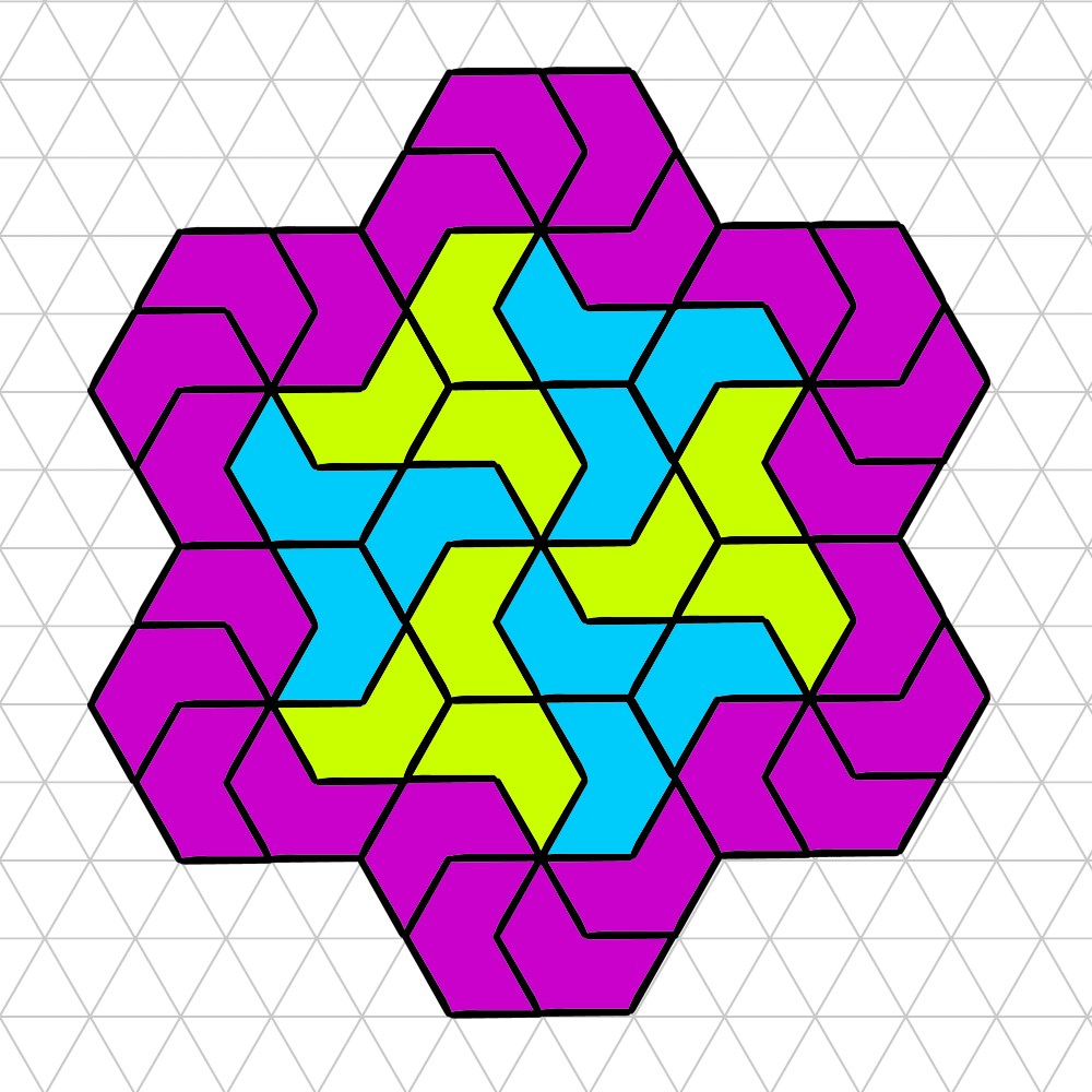 Geomegic • Coloring Tips - 3 Colors