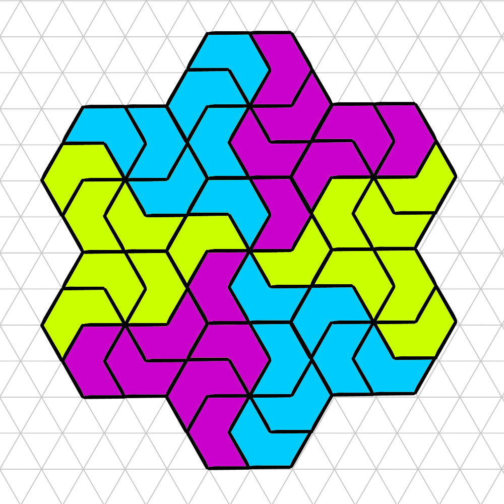 Geomegic • Coloring Tips - 3 Colors