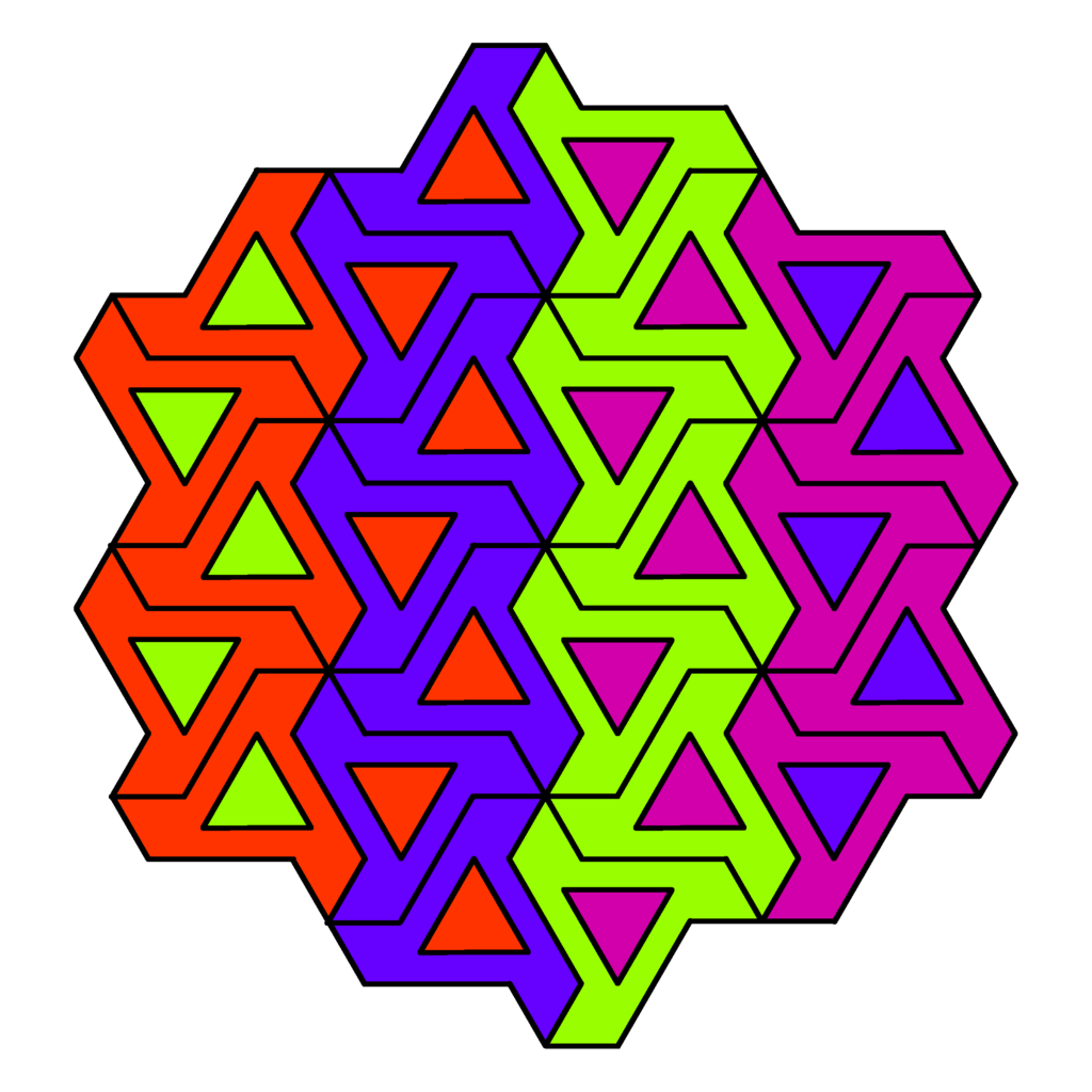 Tessellation Template Printable Printable World Holiday