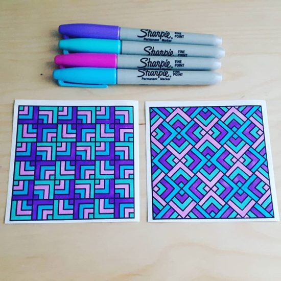 Geomegic • “Squared!” Coloring Pattern