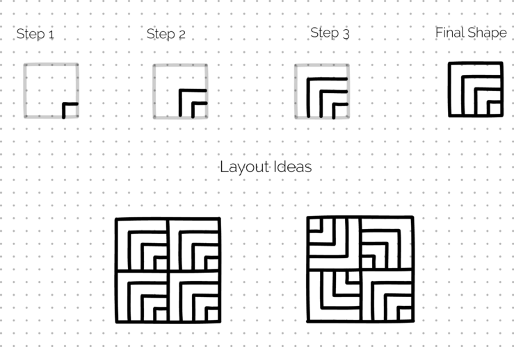 Geomegic • “Squared!” Coloring Pattern