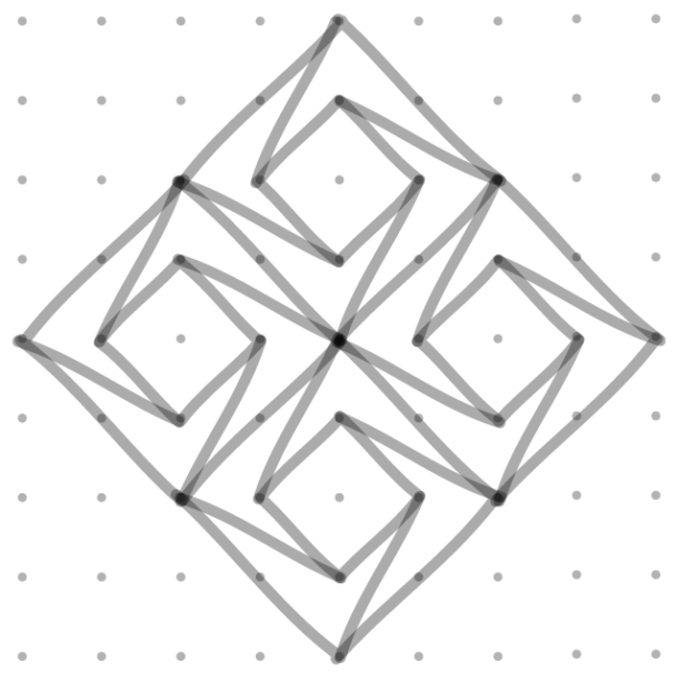 Geomegic • “Shattered” Coloring Pattern